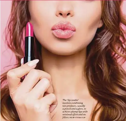 Simple tip for full, luscious lips - PressReader