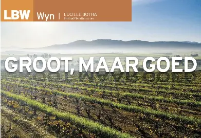 GROOT, MAAR GOED - PressReader