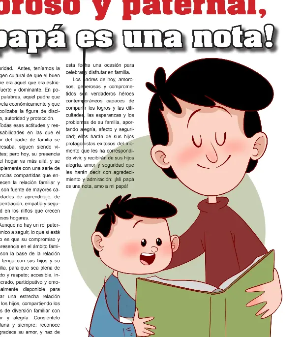 Amoroso y paternal, ¡mi papá es una nota! - PressReader