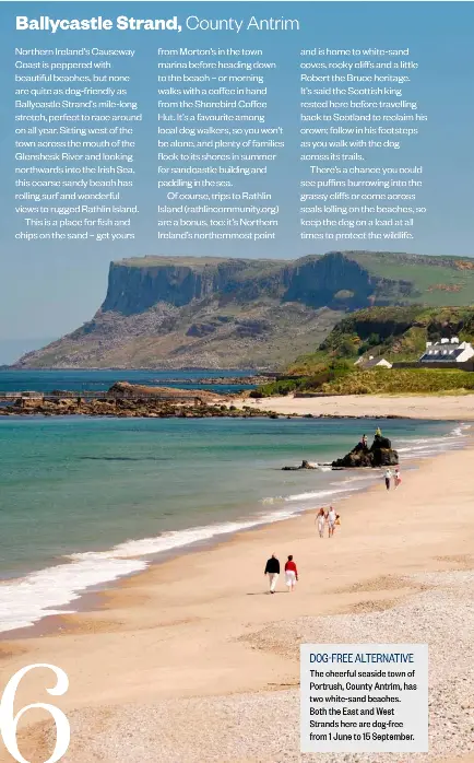 Ballycastl­e Strand, County Antrim - PressReader