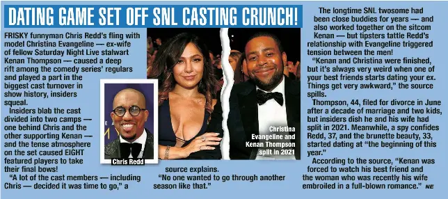 DATING GAME SET OFF SNL CASTING CRUNCH! - PressReader