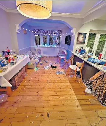 Smuggled vodka and a broken loo: the reality of hosting a teen party ...