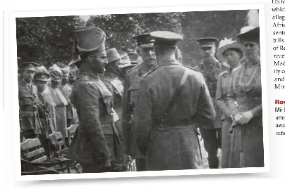 In1916, brothers who had fought on opposing sides were reunited ...