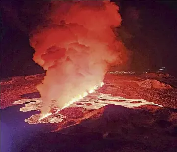 Volcano erupts for third time - PressReader