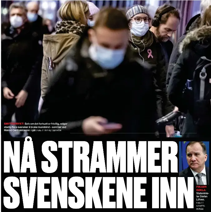 NÅ STRAMMER SVENSKENE INN - PressReader
