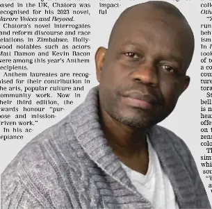 Andrew Chatora awarded for land-themed novel in New York - PressReader