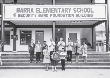 Security Bank Foundation helps achieve ideal 1:25 classroom ratio for a ...