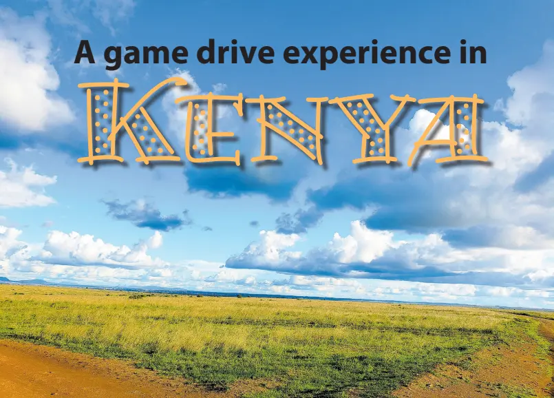 A game drive experience in Kenya - PressReader