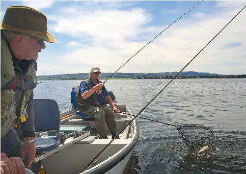 Deep water buzzer fishing takes Stan Headley out of his comfort zone on Loch Leven - PressReader