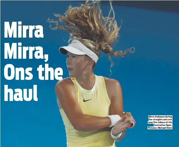 Mirra Mirra, Ons the haul - PressReader