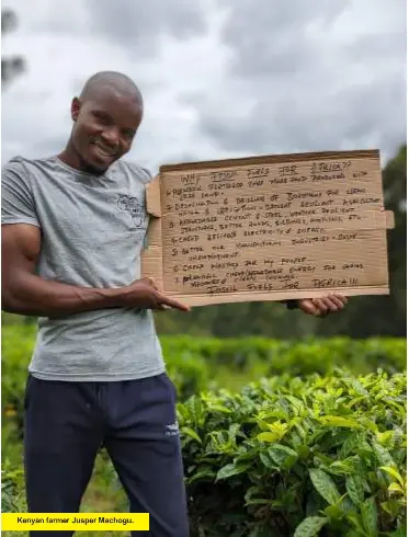 HOW A KENYAN FARMER BECAME A CHAMPION OF CLIMATE CHANGE DENIAL - PressReader
