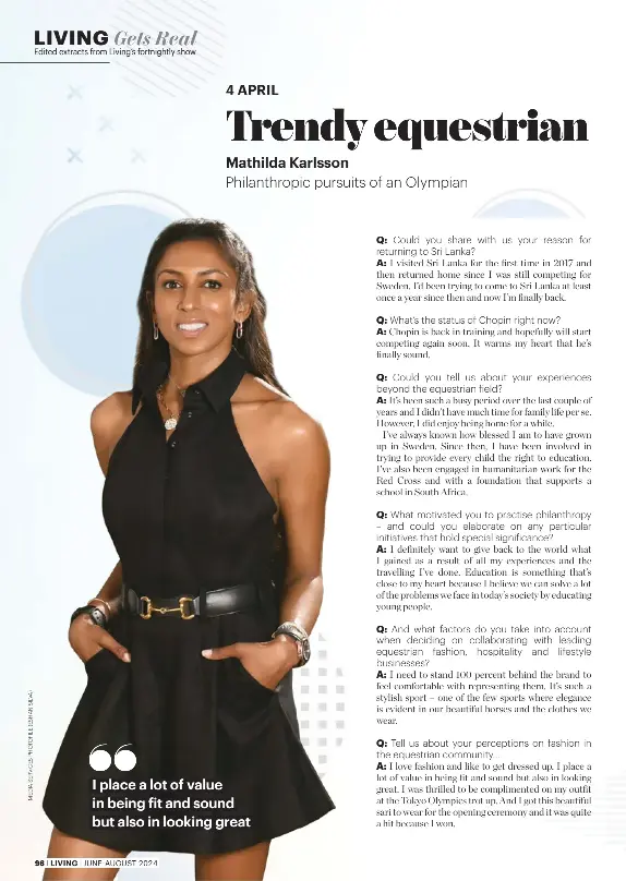 Trendy equestrian - PressReader