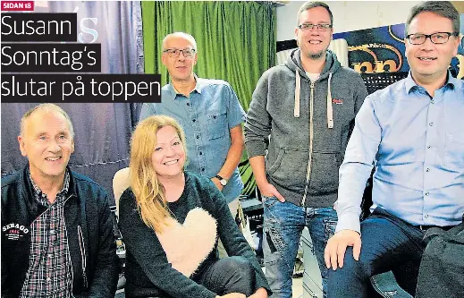 Susann Sonntag’s slutar på toppen - PressReader