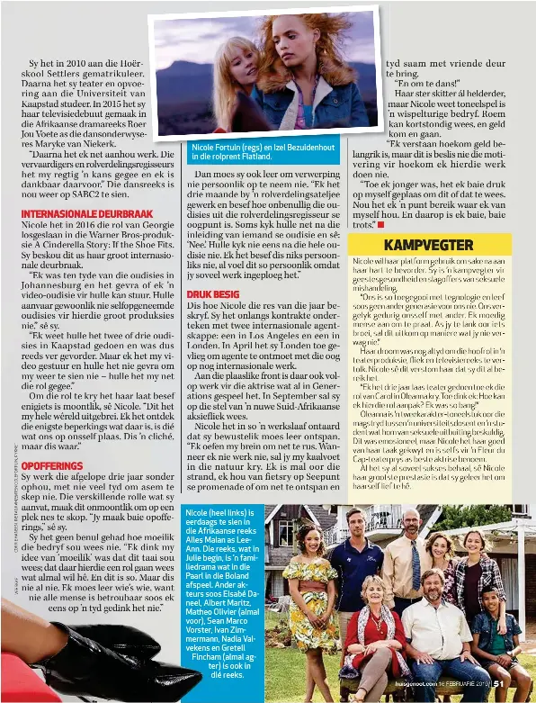 Nicole Fortuin veroorsaak ’n beroering oorsee - PressReader