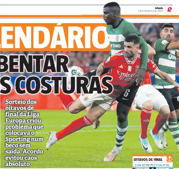 CALENDÁRIO A REBENTAR PELAS COSTURAS - PressReader