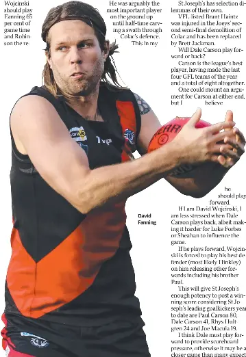 Fanning’s role is crucial - PressReader