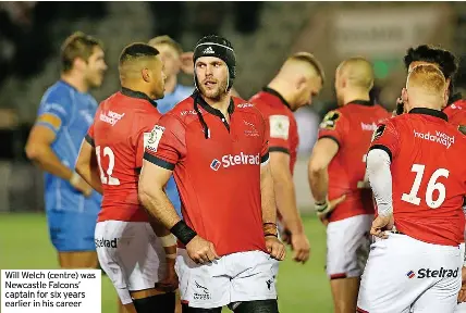 Falcons reinstall Welch as captain for new season - PressReader