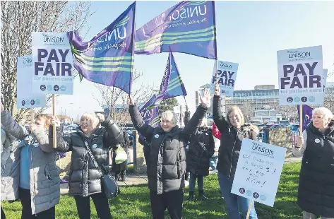‘Undervalue­d’ healthcare assistants protest over tasks above pay grade ...
