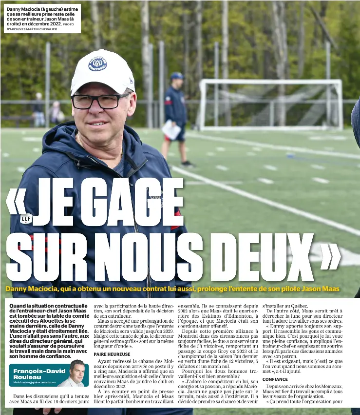 « JE GAGE SUR NOUS DEUX » - PressReader
