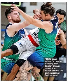 BASKETBALL STAR LORCAN ON LUCKY ESCAPE AFTER FREAK INJURY - PressReader