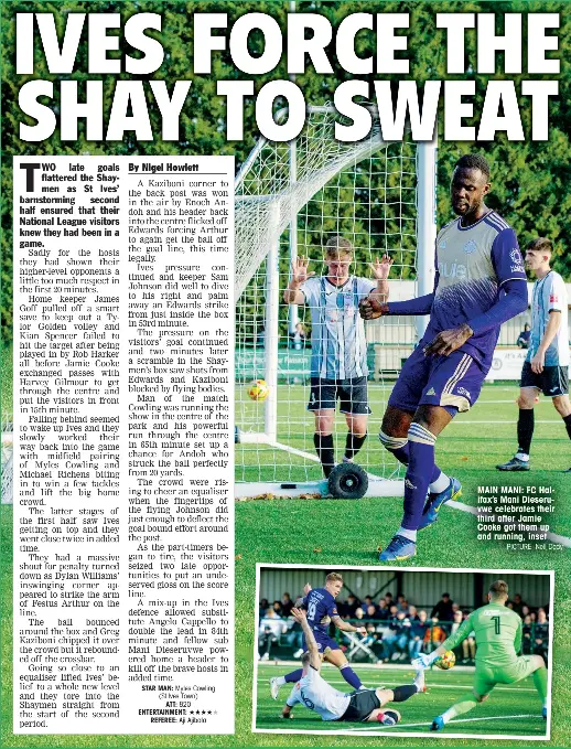 IVES FORCE THE SHAY TO SWEAT - PressReader
