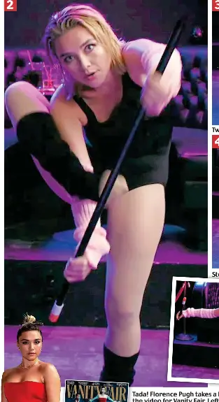 Performing a party trick with a stick, Florence the flexible - PressReader