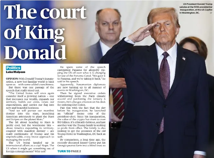 The court of King Donald - PressReader