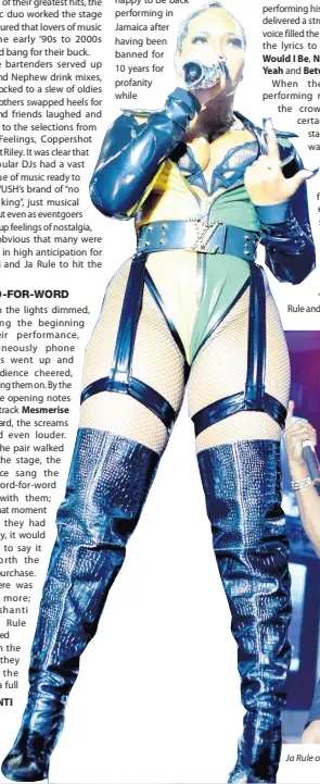 Ashanti, Ja Rule 'Mesmerise' Mega YUSH - PressReader