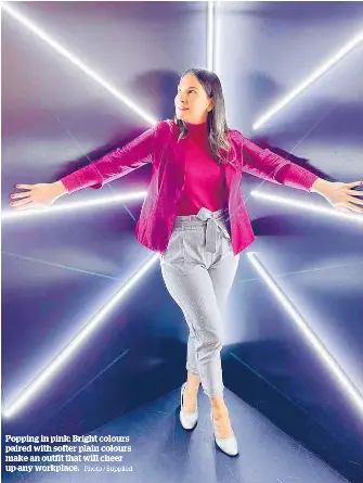 Fuchsia of fashion is bright - PressReader