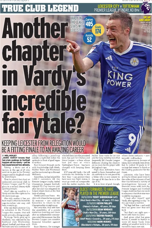 Another chapter in Vardy’s incredible fairytale? - PressReader