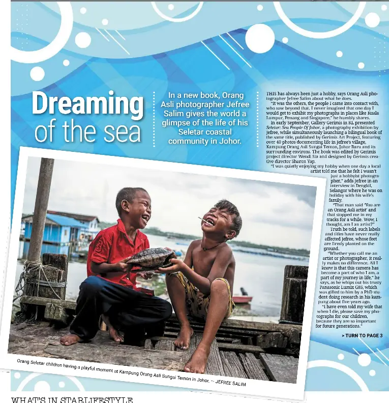 Dreaming of the sea - PressReader