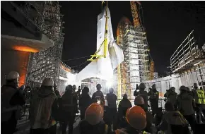 Propped for ‘blast off’ - PressReader