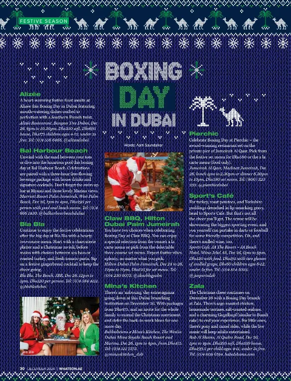 BOXING DAY IN DUBAI - PressReader