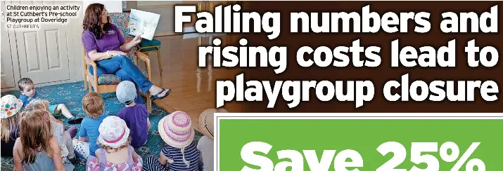 Falling numbers and rising costs lead to playgroup closure - PressReader