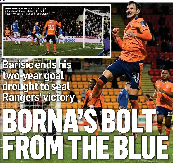 BORNA’S BOLT FROM THE BLUE - PressReader