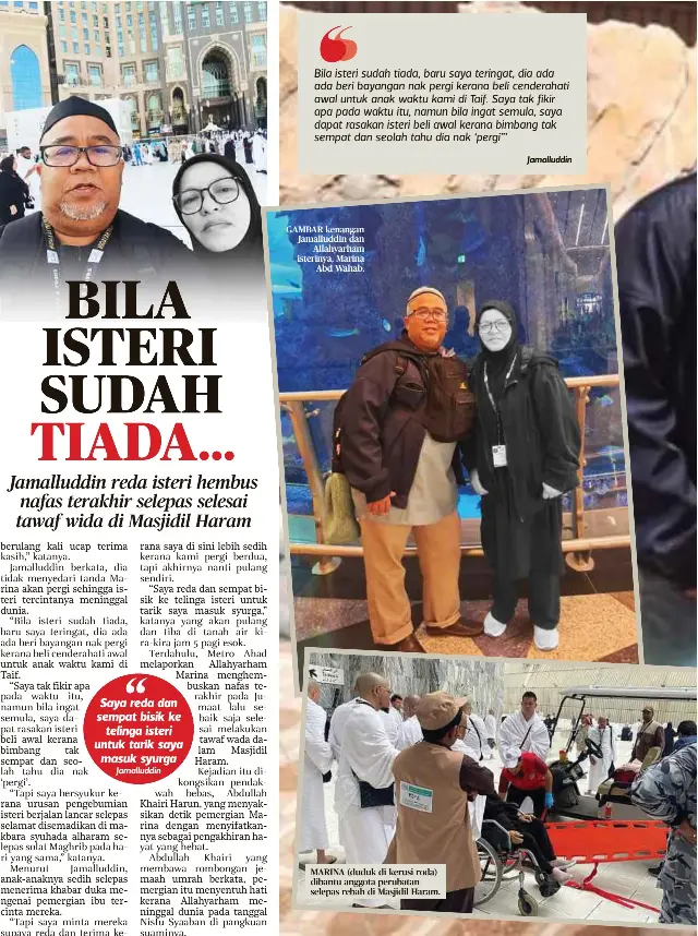 BILA ISTERI SUDAH TIADA... - PressReader