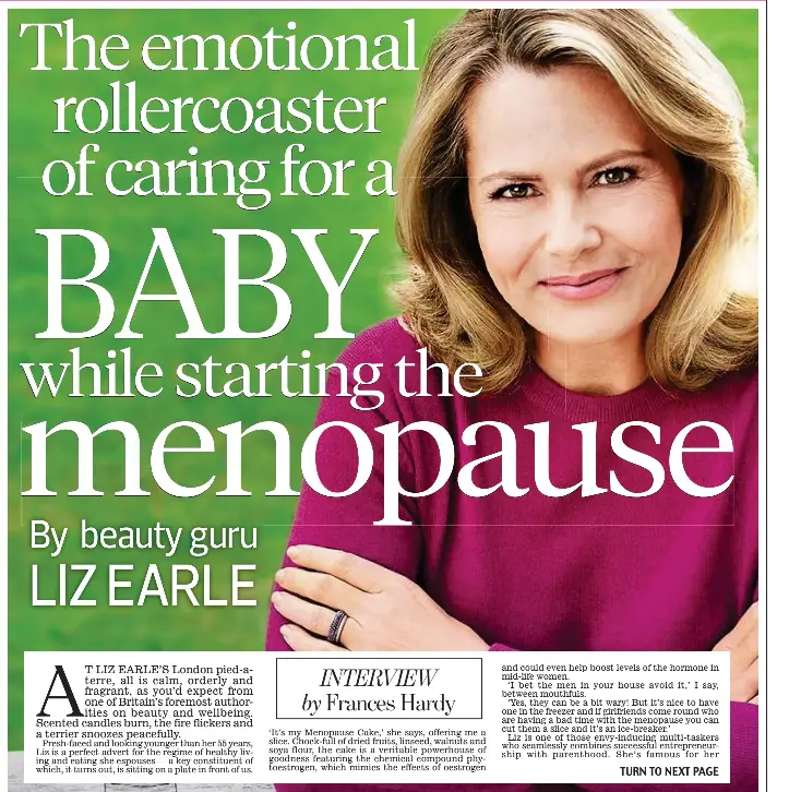 The emotional rollercoas­ter of caring for a BABY menopause while ...