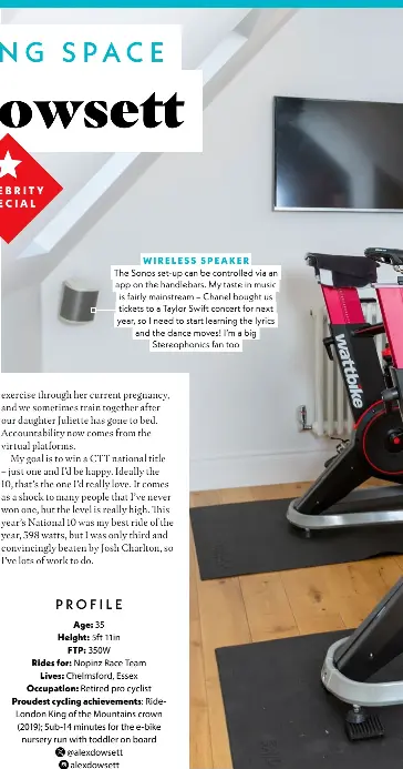 MY TRAINING SPACE Alex Dowsett - PressReader