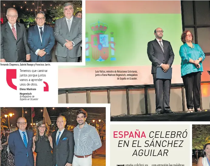 ESPAÑA CELEBRÓ EN EL SÁNCHEZ AGUILAR - PressReader