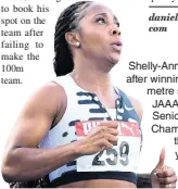 Shelly finally off and running - PressReader