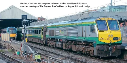 Mk.4 coaching stock ‘first’ for Táilte Tours - PressReader