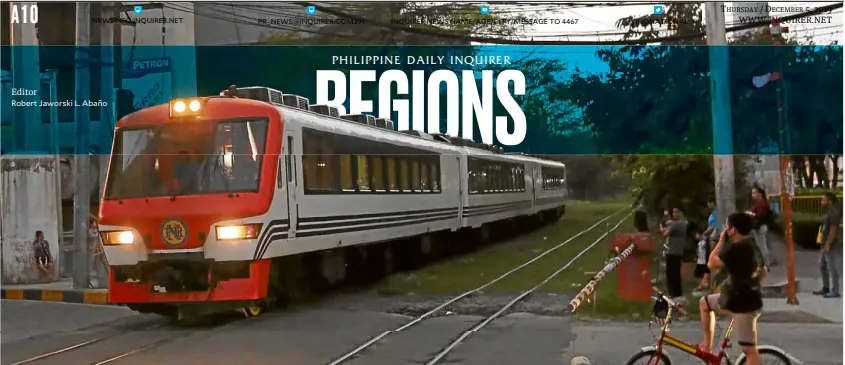 Manila-los Baños train now rolling - PressReader