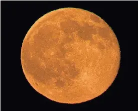 June full moon to look unusually big, colorful - PressReader