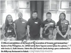 AFAD launches big plans for PH shooting - PressReader