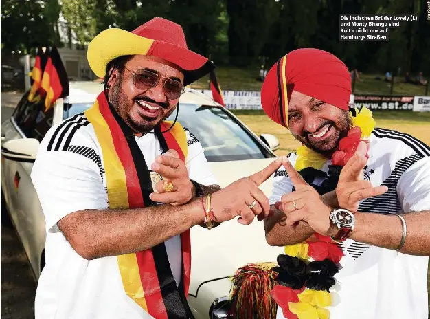 Die verrückten Taxi-Inder singen wieder Mit ihrem neuen Song wollen die ...