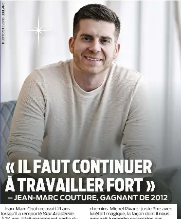 « IL FAUT CONTINUER À TRAVAILLER FORT » - PressReader