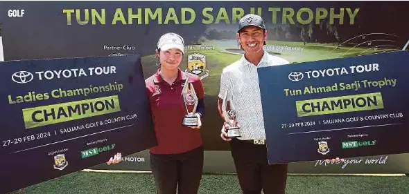 Galven bounces back to grab Tun Ahmad Sarji Trophy - PressReader