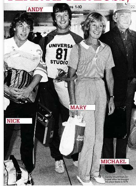 He was no different to any other dad I knew.. what you didn’t see was ...