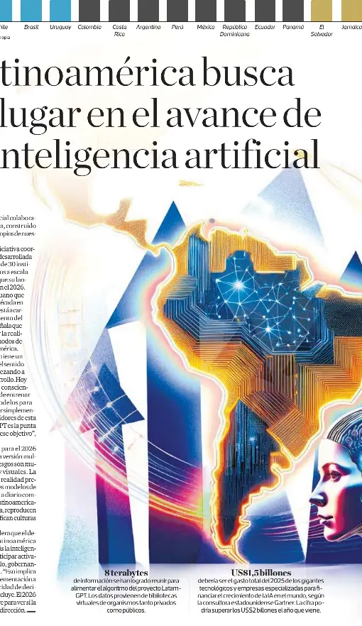Latinoamér­ica busca su lugar en el avance de la inteligenc­ia ...