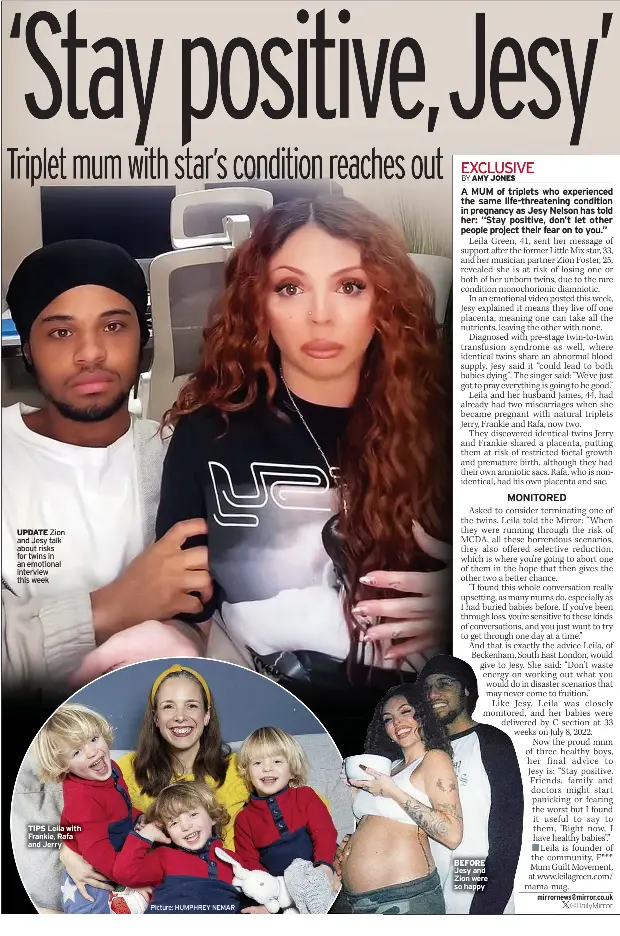 ‘Stay positive, Jesy’ - PressReader